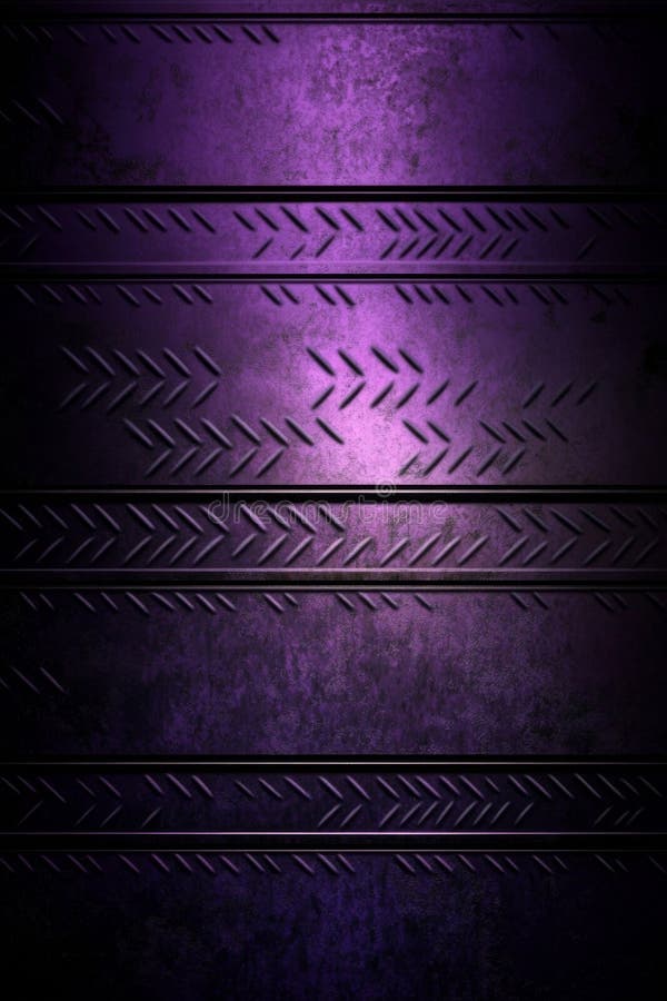 Abstract Purple Metal Texture with Embossed Geometric Patterns Stock ...