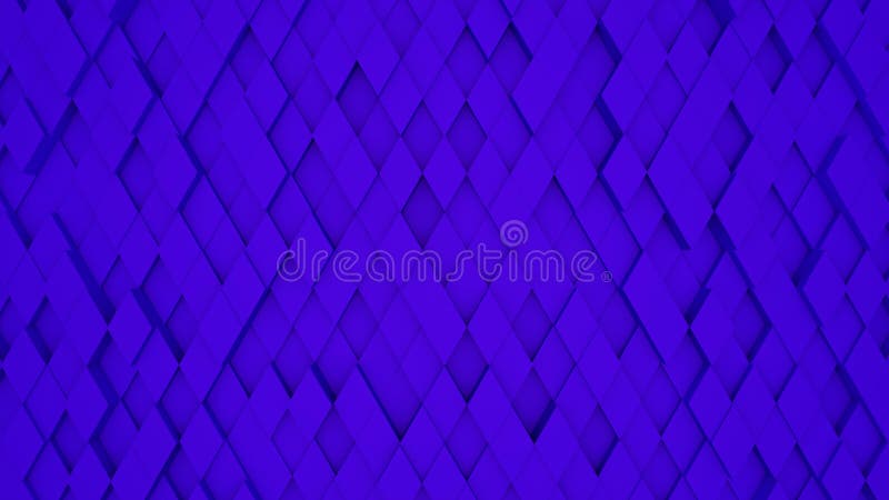 Abstract Purple Modern Architecture 3D Background with Purple Rhombus ...