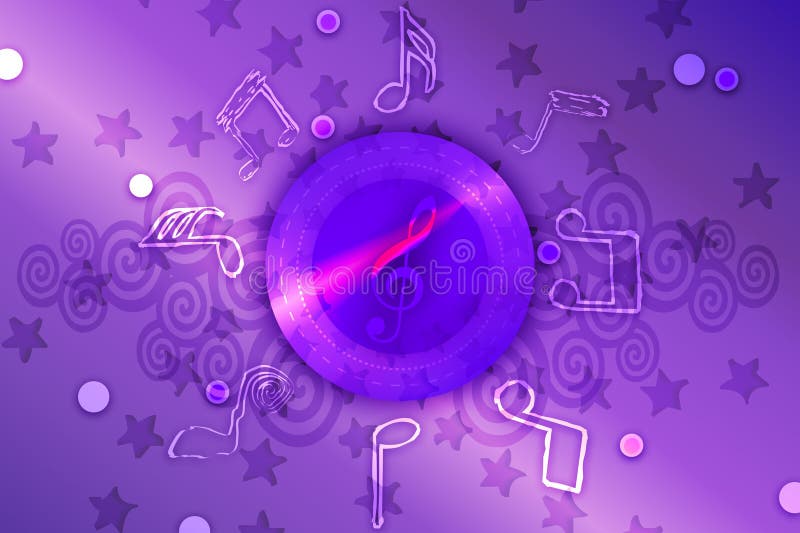 Purple Music Background Stock Illustrations – 43,328 Purple Music ...