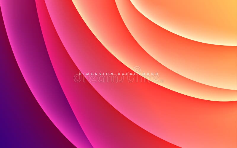 Abstract Purple Orange Gradient Diagonal Shape Light and Shadow Background. Stock Vector ...