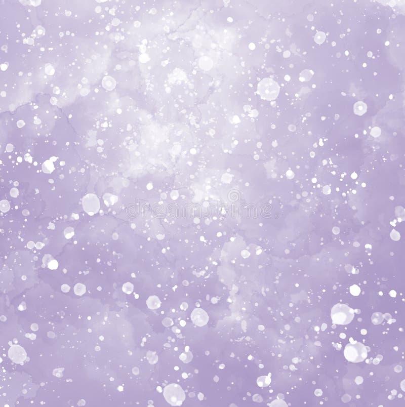 Abstract Purple Paint Color with White Dot Background, Purple Cloud ...