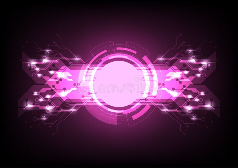 Purple Technology Circuit Stock Illustrations – 3,728 Purple Technology ...