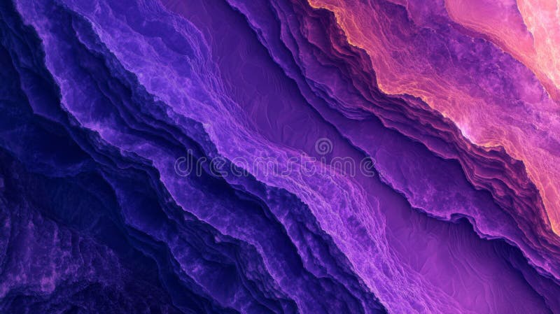 Abstract Purple Pink Orange Wave Texture Background Stock Illustration ...