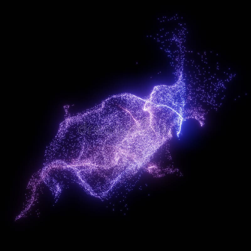 Dust Particles Blue Pink Stock Illustrations – 458 Dust Particles Blue ...