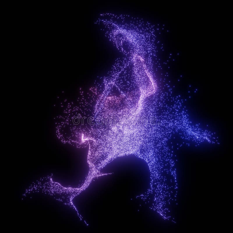 Dust Particles Blue Pink Stock Illustrations – 458 Dust Particles Blue ...