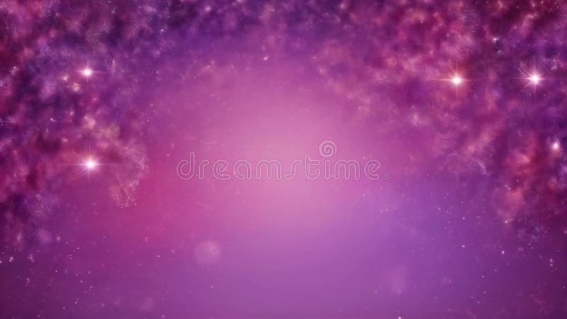 Abstract Purple Pink Starry Background, Motion Stock Footage - Video of ...