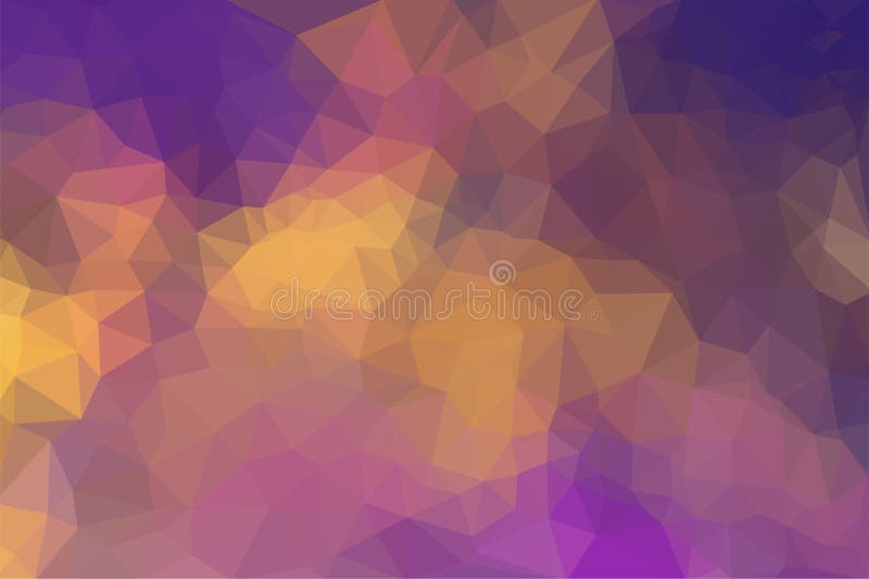 Abstract Purple Polygon for Background Stock Vector - Illustration of ...