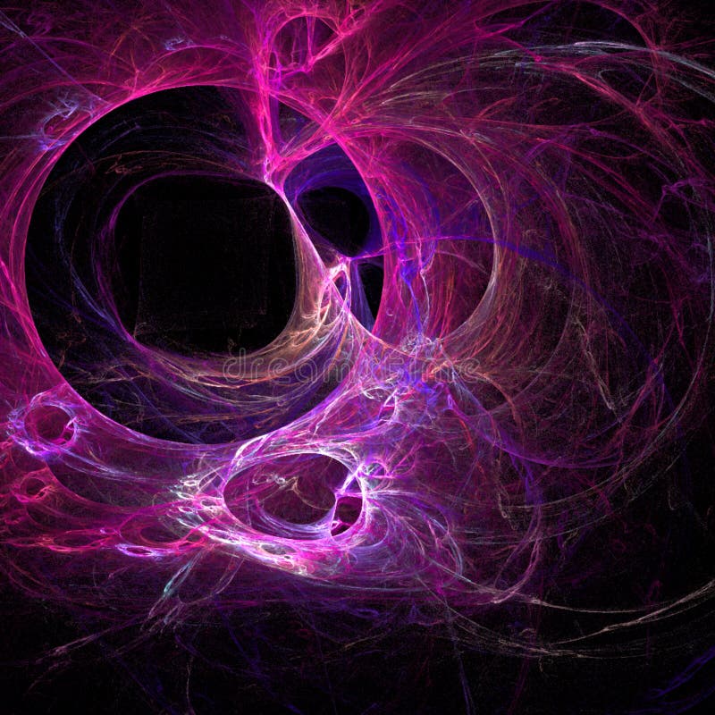 Abstract Purple-red Pattern on Black Background, Wallpaper Stock ...