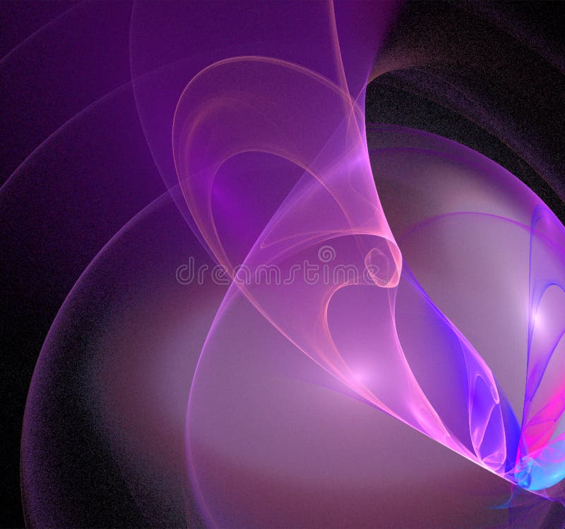 Abstract Purple-red Pattern on Black Background, Wallpaper Stock ...