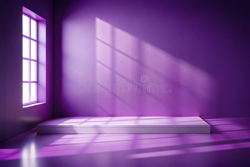 Abstract Purple Studio Background for Product Presentation Stock ...