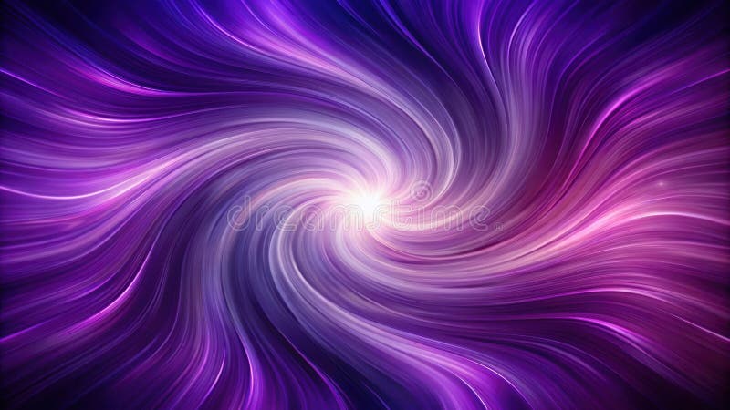 Abstract Purple Swirling Vortex of Light and Energy, a Dynamic ...