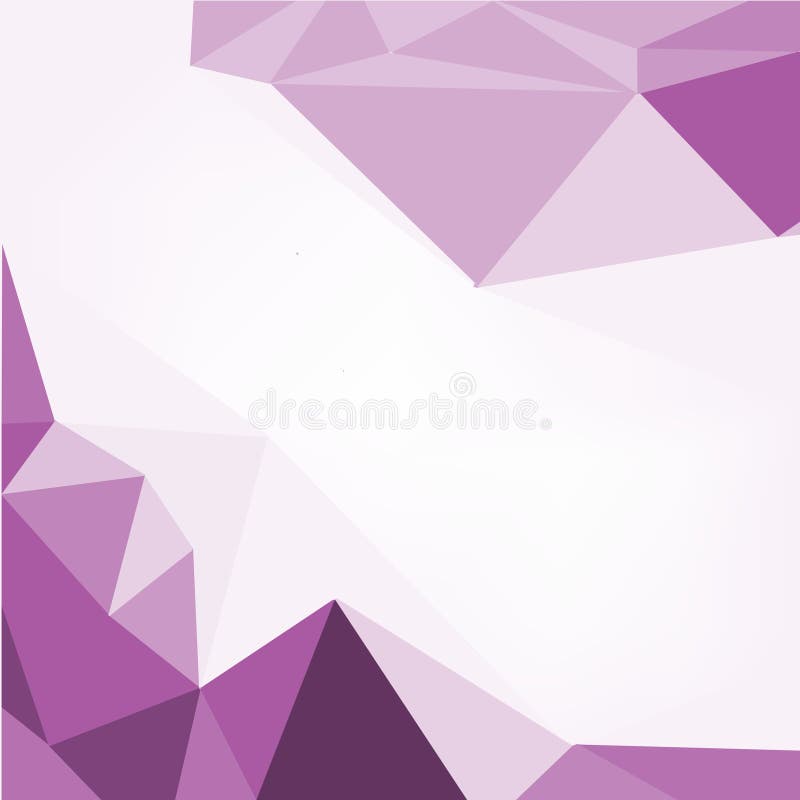 Abstract Purple Triangle Background Stock Illustration - Illustration ...