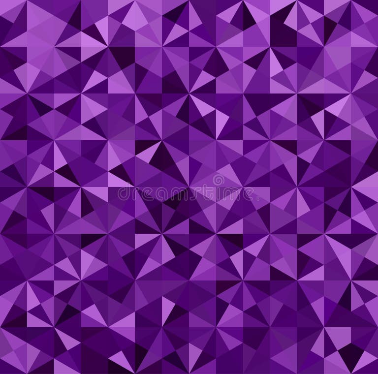 Abstract Purple Triangle Background Stock Vector - Illustration of ...