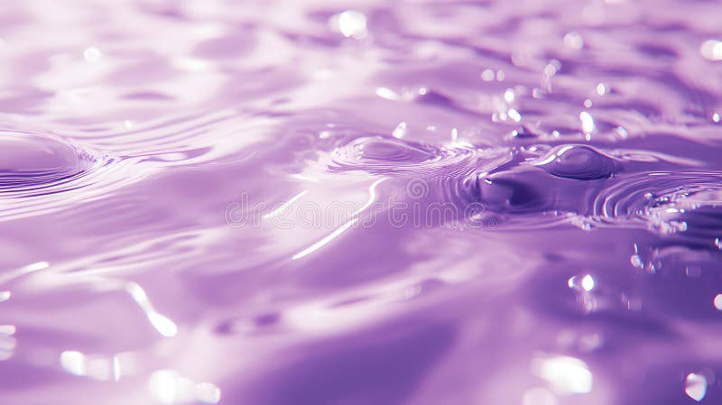 Abstract Purple Water Surface Texture, Ripples and Royalty Free Image ...