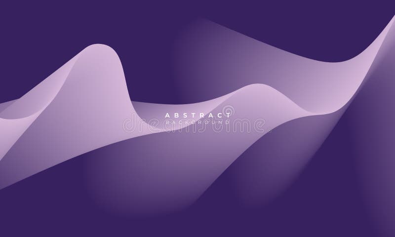 Abstract Purple Wave Background Stock Vector - Illustration of blue ...