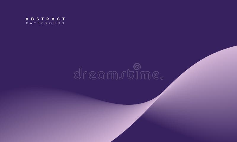 Abstract Purple Wave Background Stock Vector - Illustration of curve ...