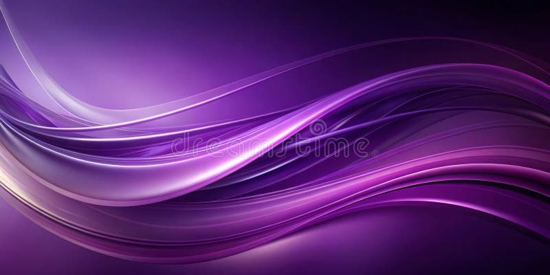 Abstract Purple Wave Background Design for Digital Projects. Generative ...