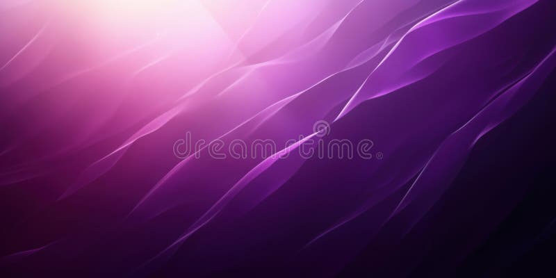Abstract Purple Wave Background with Smooth Gradients and Flowing Lines ...