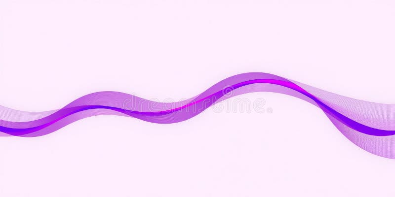 Abstract Purple Wave Design Stock Illustration - Illustration of swirl ...