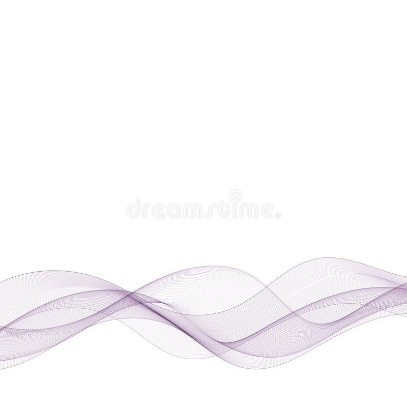 Abstract Purple Wave. Design Element. Eps 10 Stock Illustration ...