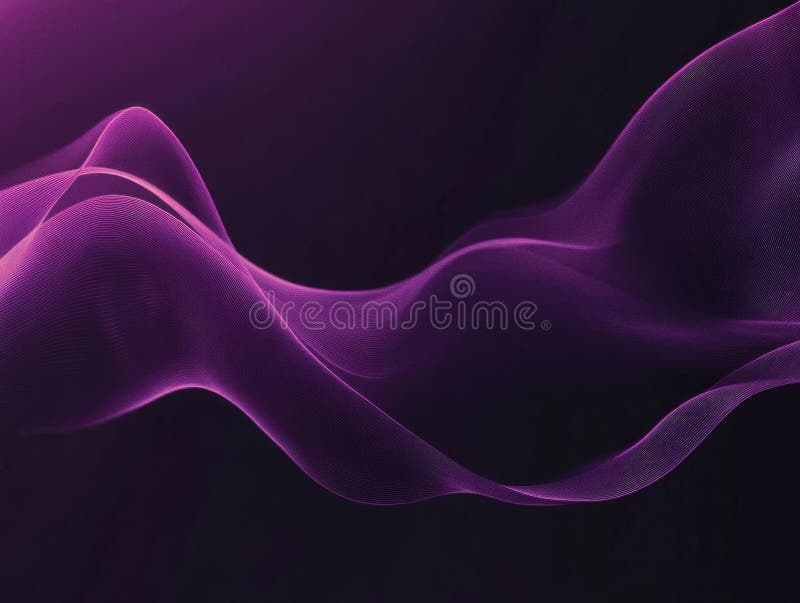 Abstract Purple Wave Design with Subtle Texture and Gradient ...