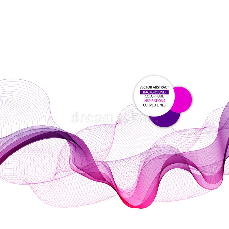 Purple Wave. Background, Banner, Layout, Template, Design Element. Eps ...