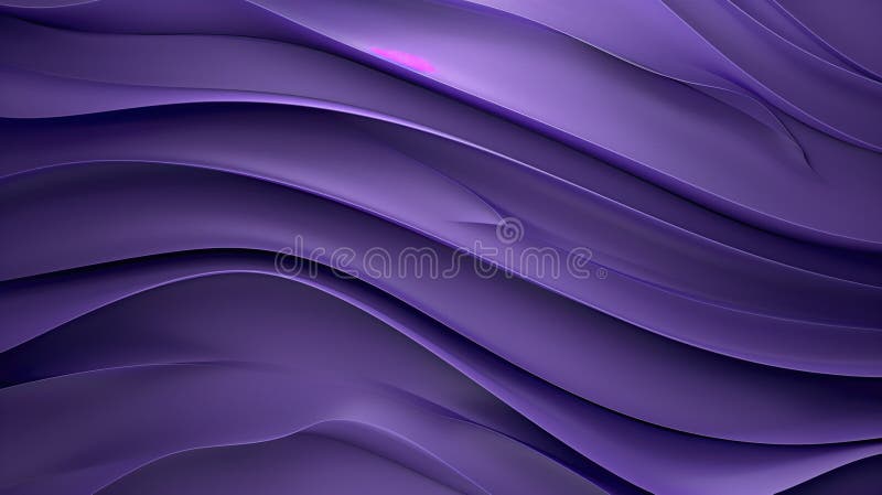 Abstract Purple Wave Pattern with Smooth Flowing Curves for Modern ...