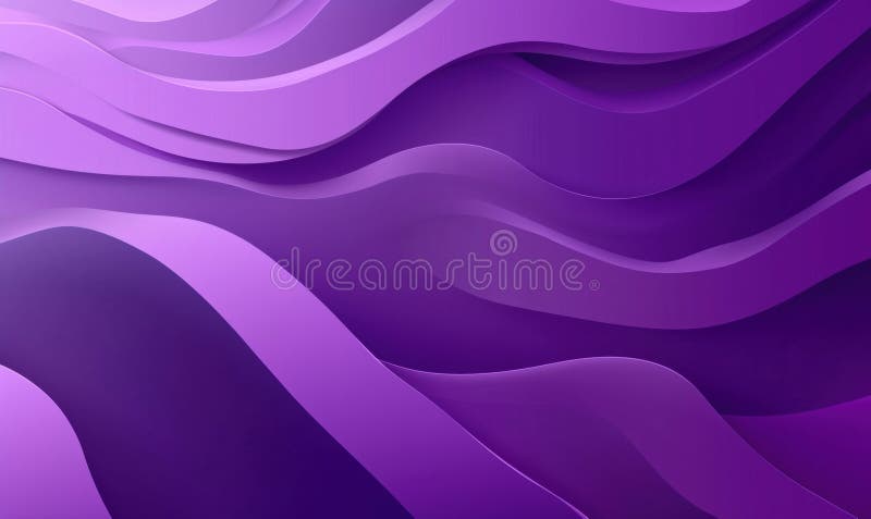 Abstract Purple Wave Patterns Layered Design Modern Backgrounds Stock ...