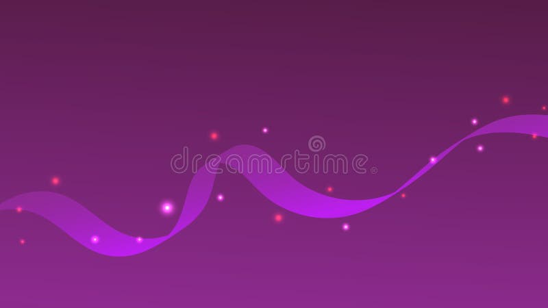 Purple Waveform Vector Background Stock Illustration - Illustration of ...