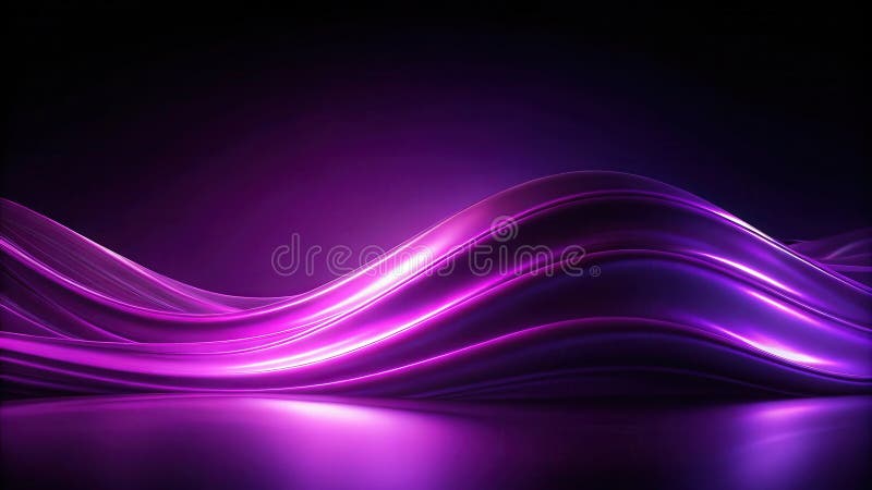 Abstract Purple Waves Elegant, Luxurious, and Dynamic Background Design ...