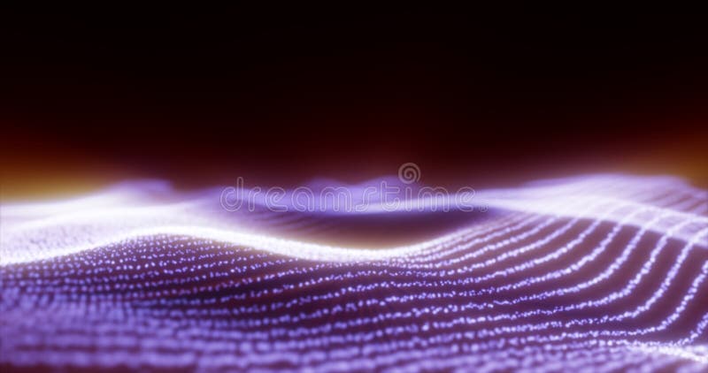 Purple Particle Waves Stock Illustrations – 798 Purple Particle Waves ...