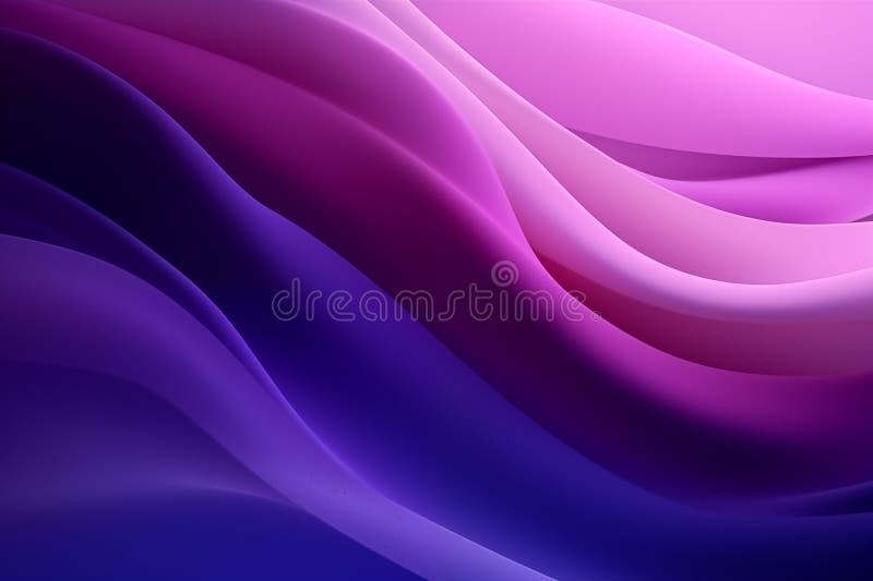 Abstract Purple Wavy Light and Shadow Gradient Background Stock ...