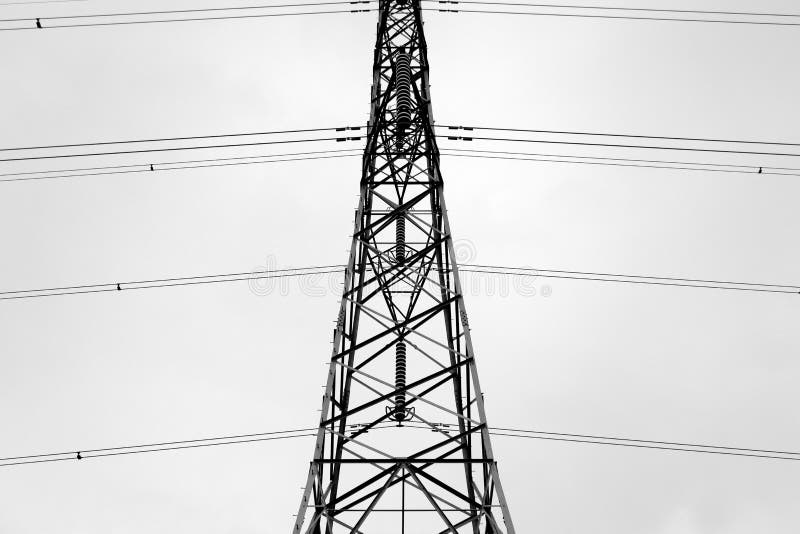 Abstract of pylon 2 stock photo. Image of black, abstract - 44882322