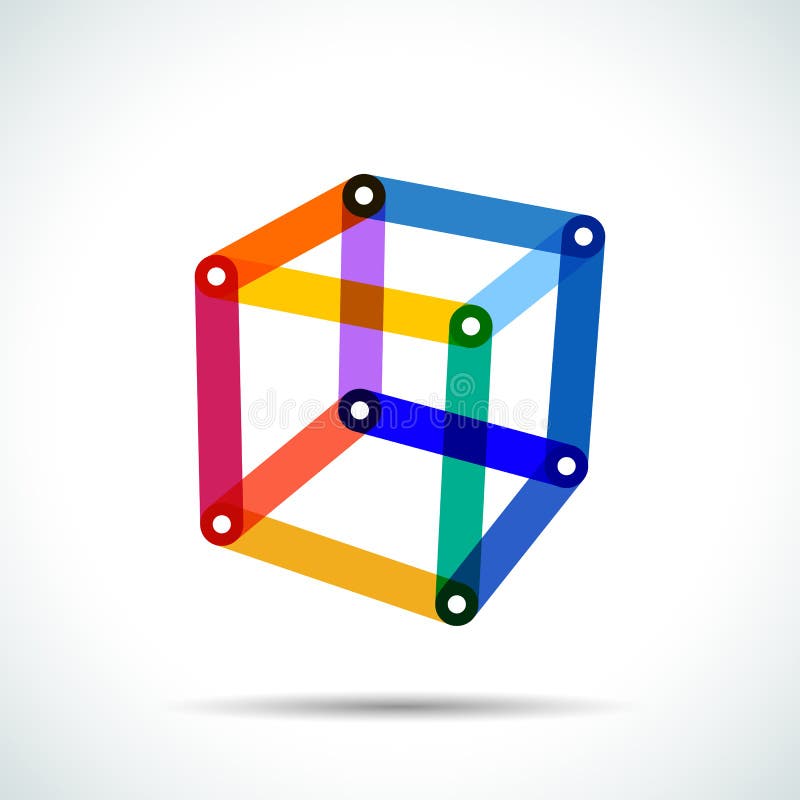 Network Concept Intersecting Lines Stock Illustrations – 124 Network ...