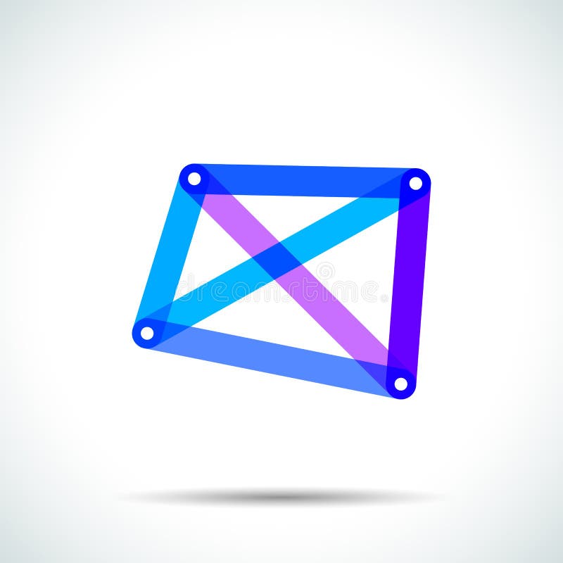 Network Concept Intersecting Lines Stock Illustrations – 124 Network ...