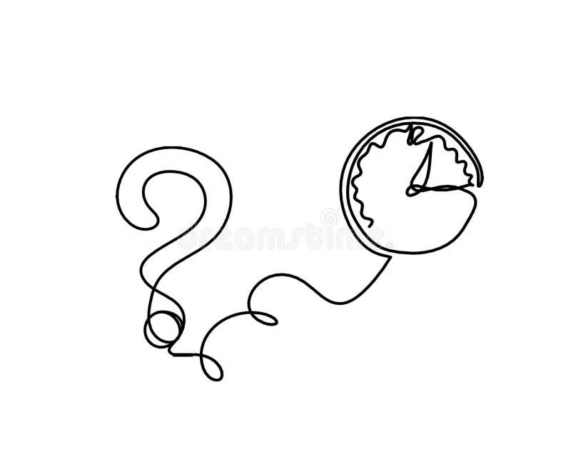 Question Mark Clock Stock Illustrations – 4,821 Question Mark Clock ...