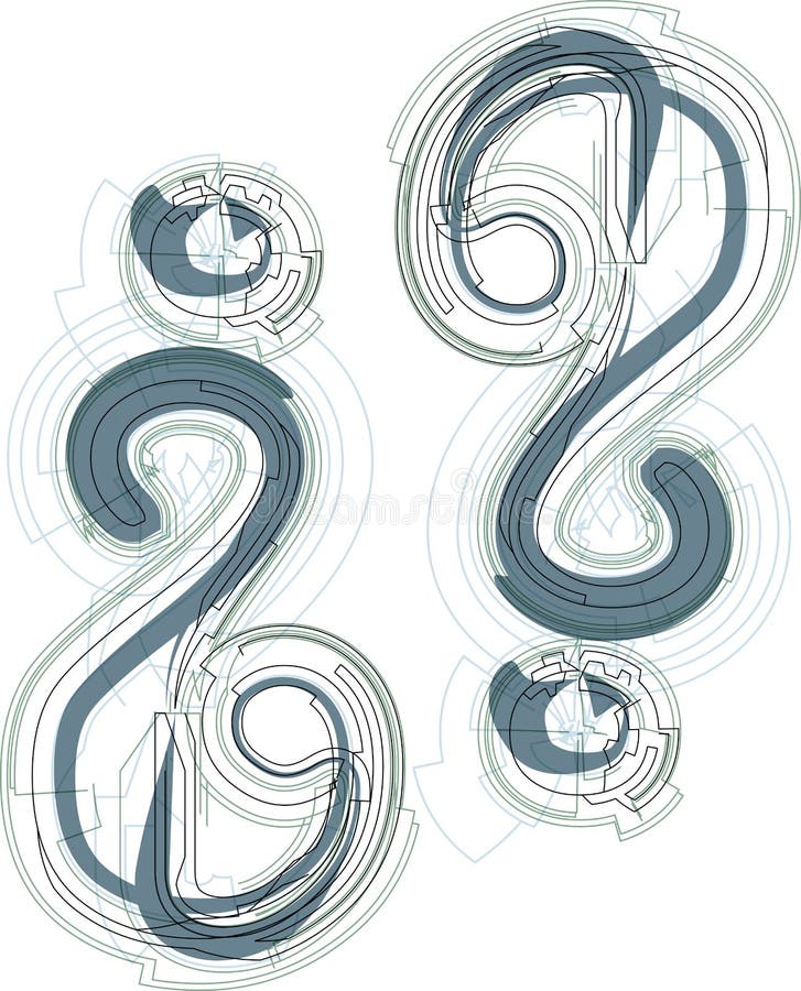 Abstract Question Mark stock vector. Illustration of design - 101592346