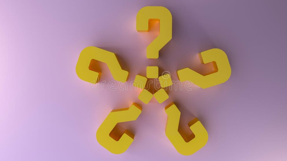 Question Signage 3d Stock Illustrations – 387 Question Signage 3d Stock ...