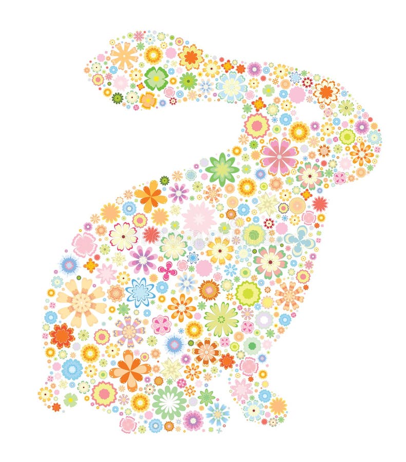 Abstract Rabbit stock illustration. Illustration of cartoon - 18262890