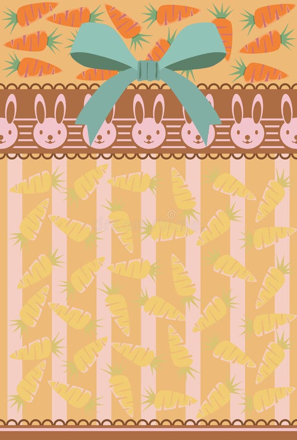 Abstract rabbit postcard stock vector. Illustration of community - 16675726