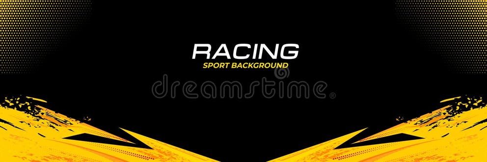 Abstract Race Background Banner Vector Stock Illustration ...