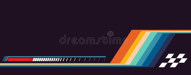 Abstract Racing Background with Checkered Flag Stock Vector ...