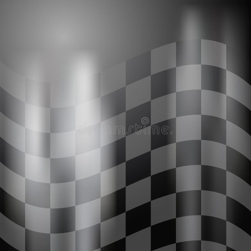 Abstract Racing Checkered Background Stock Vector - Illustration of ...