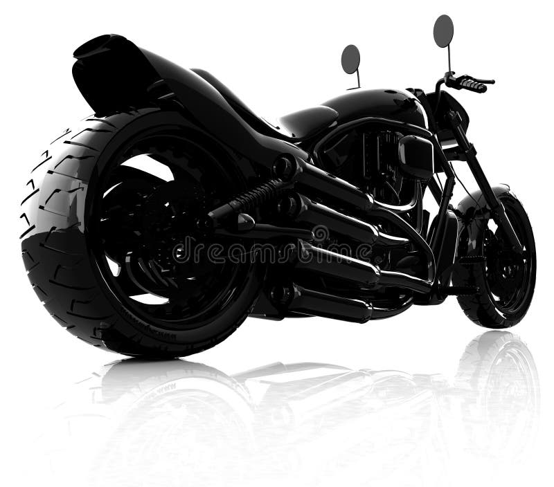 Abstract Racing Motorcycle Concept Stock Illustration - Illustration of ...