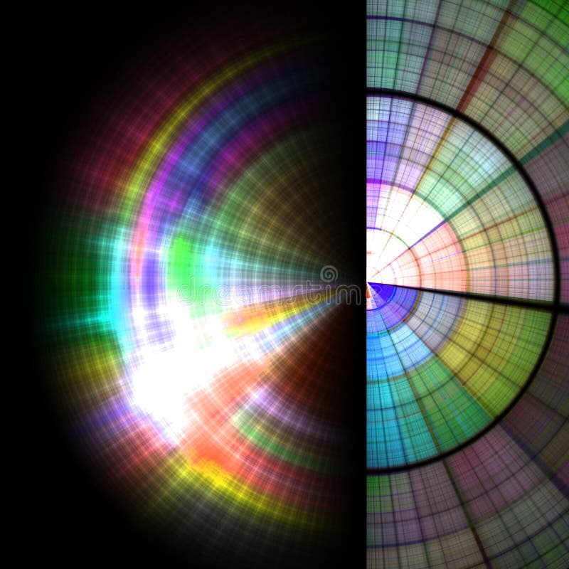 Abstract Science Background Stock Illustration - Illustration of green ...