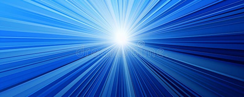 Abstract Radial Blue Light Burst Background Stock Image - Image of ...