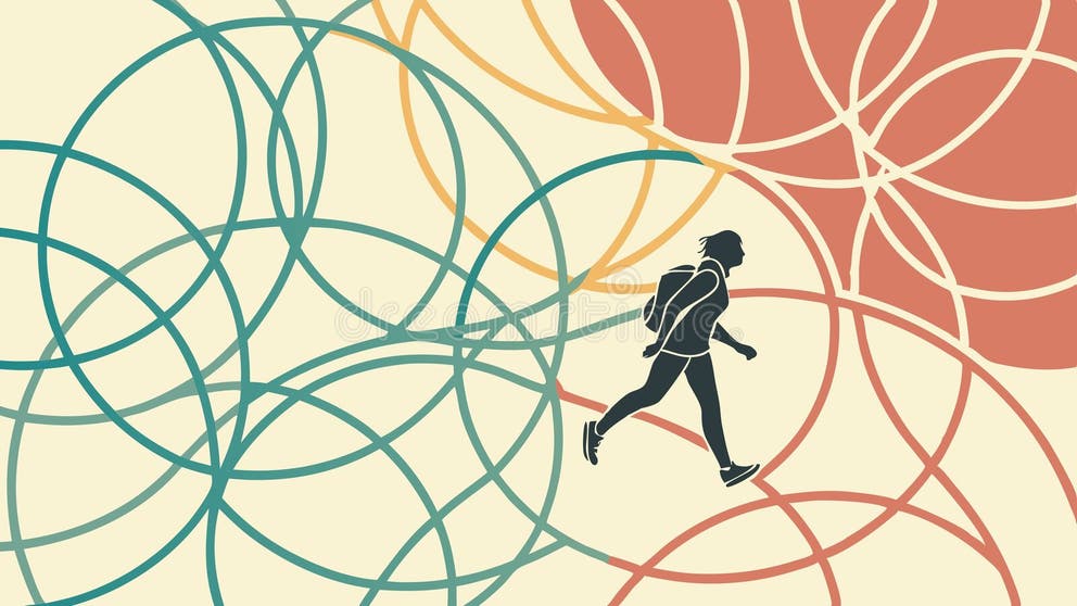 Abstract Radial Floral Pattern, Organic, Vector Design Generative AI ...