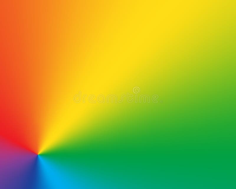 Radial Gradient Rainbow Background Royalty Free Vector Image