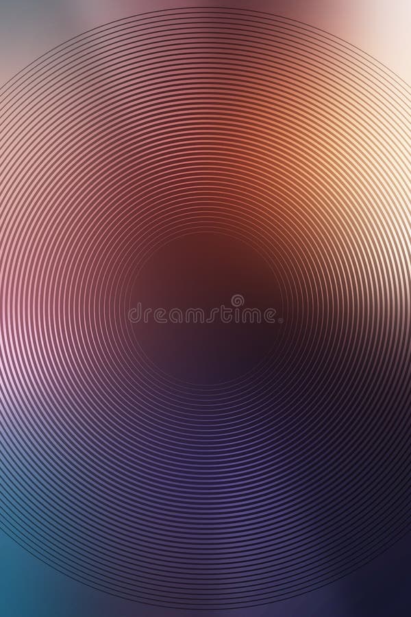 Abstract Radial Gradient Texture Vintage. Modern Stock Illustration ...