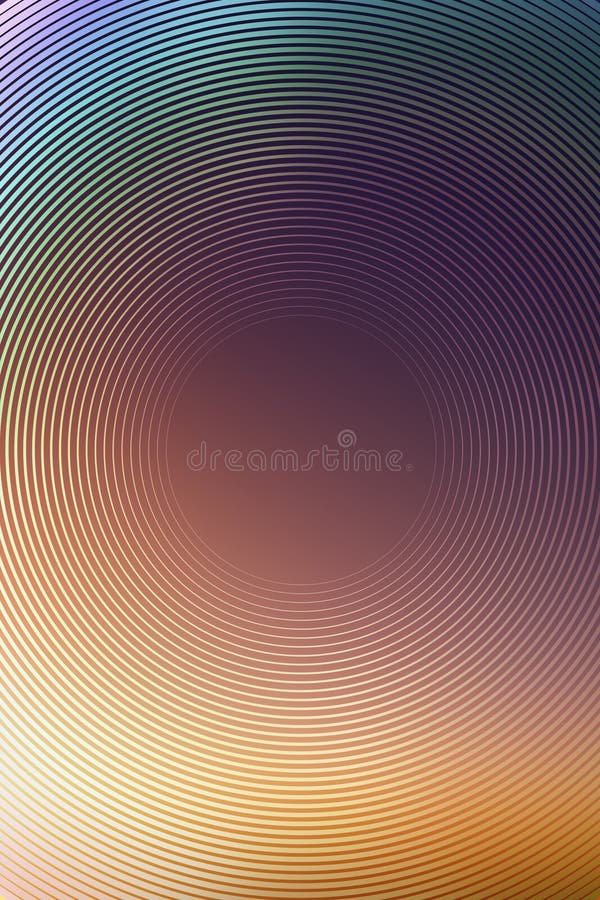 Abstract Radial Gradient Texture Vintage. Wallpaper Stock Illustration ...